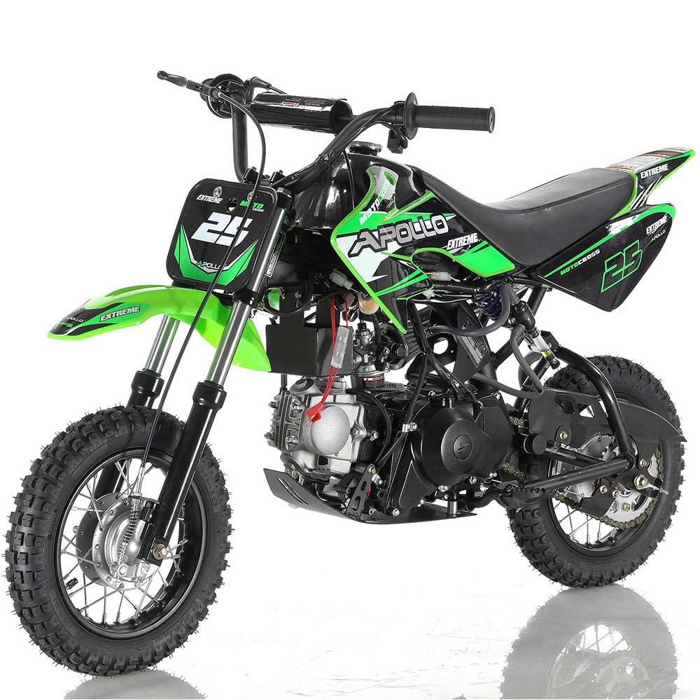 Apollo 70cc Kids Gas Dirt Bike Training Wheels | TribalMotorsports.com
