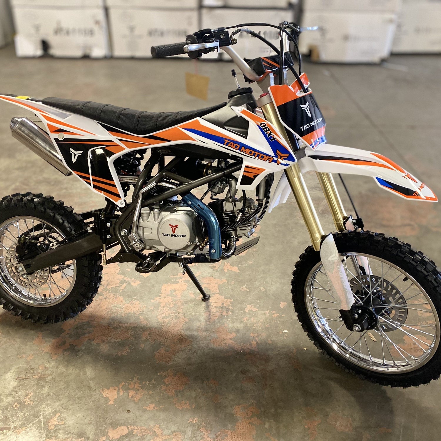 140cc Dirt Bike On Sale — TaoMotor DBX1 | TribalMotorsports.com